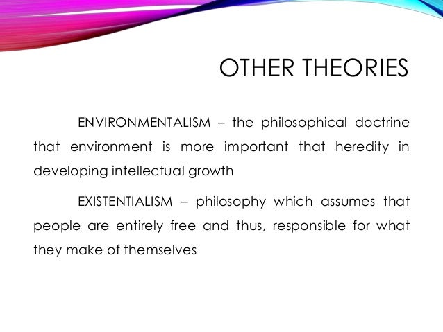 Philosophical Theories