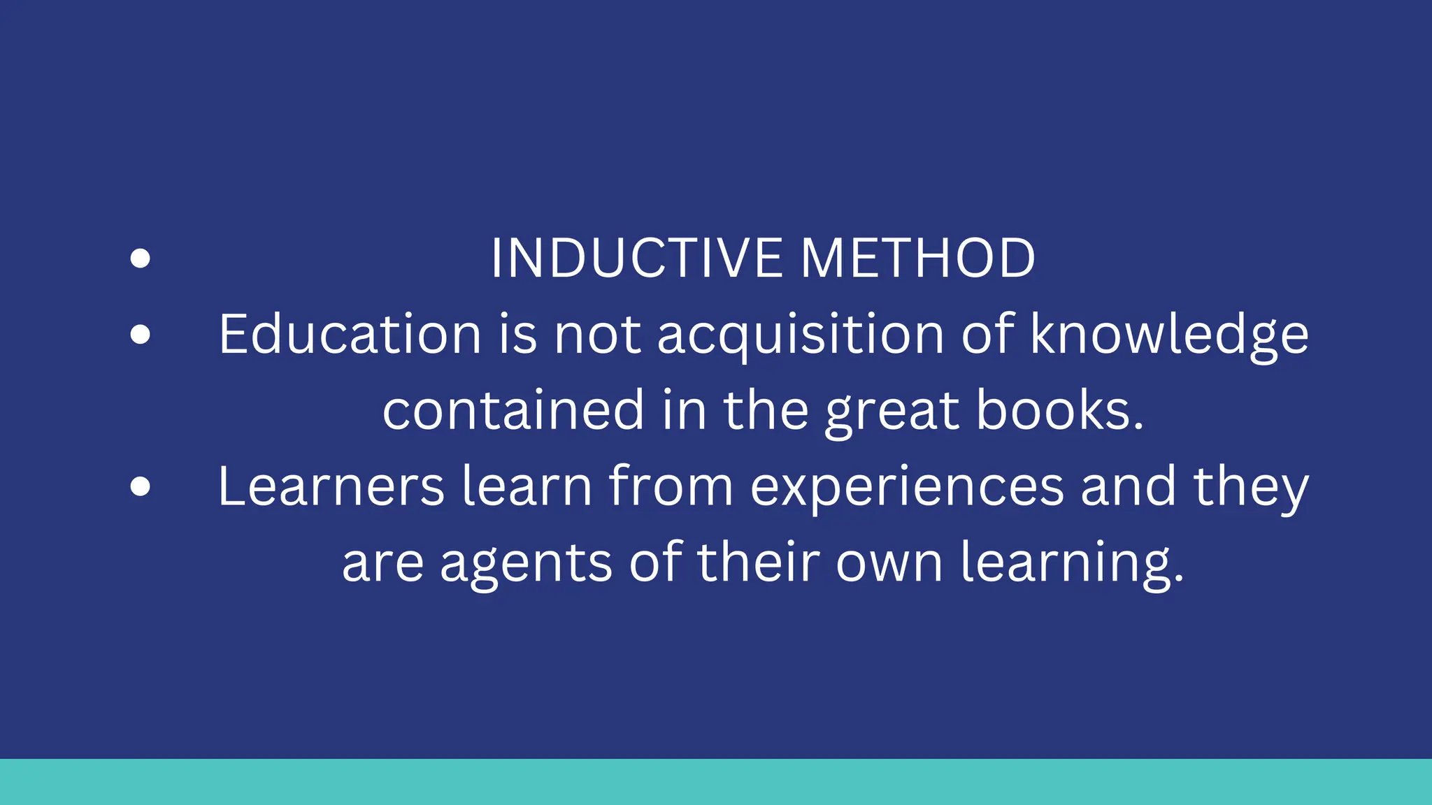 chapter 1: Philosophical thoughts on education | PDF