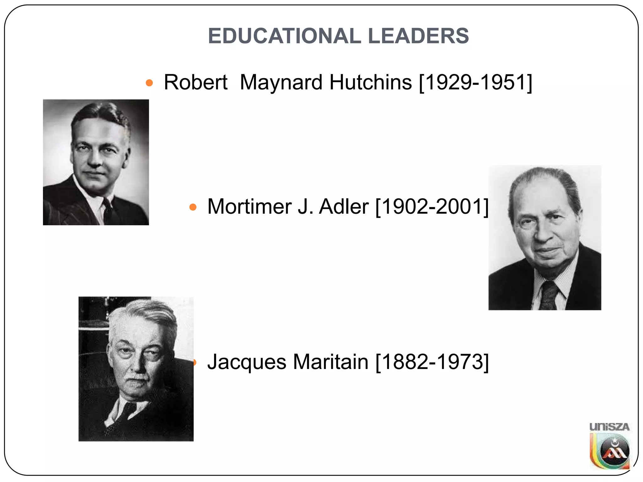 Perennialism Philosophies of education | PPTX