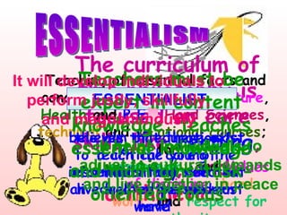 Philosophies Of Education Save | PPT