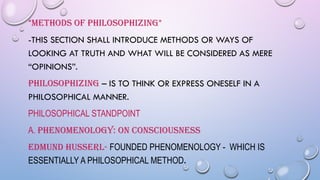 PHILOSOPHIZING (1).ppt Introduction to Philosophy | PPT