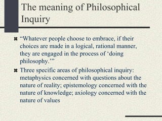 Philosophy | PPT