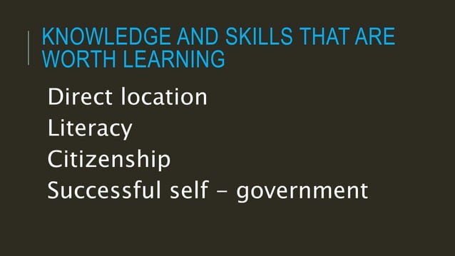 Educational Theory of Thomas Jefferson and Johann Heinrich | PPT