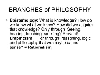 Philosophy Fundamentals | PPT