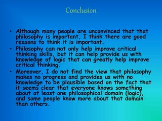Philosophy | PPT