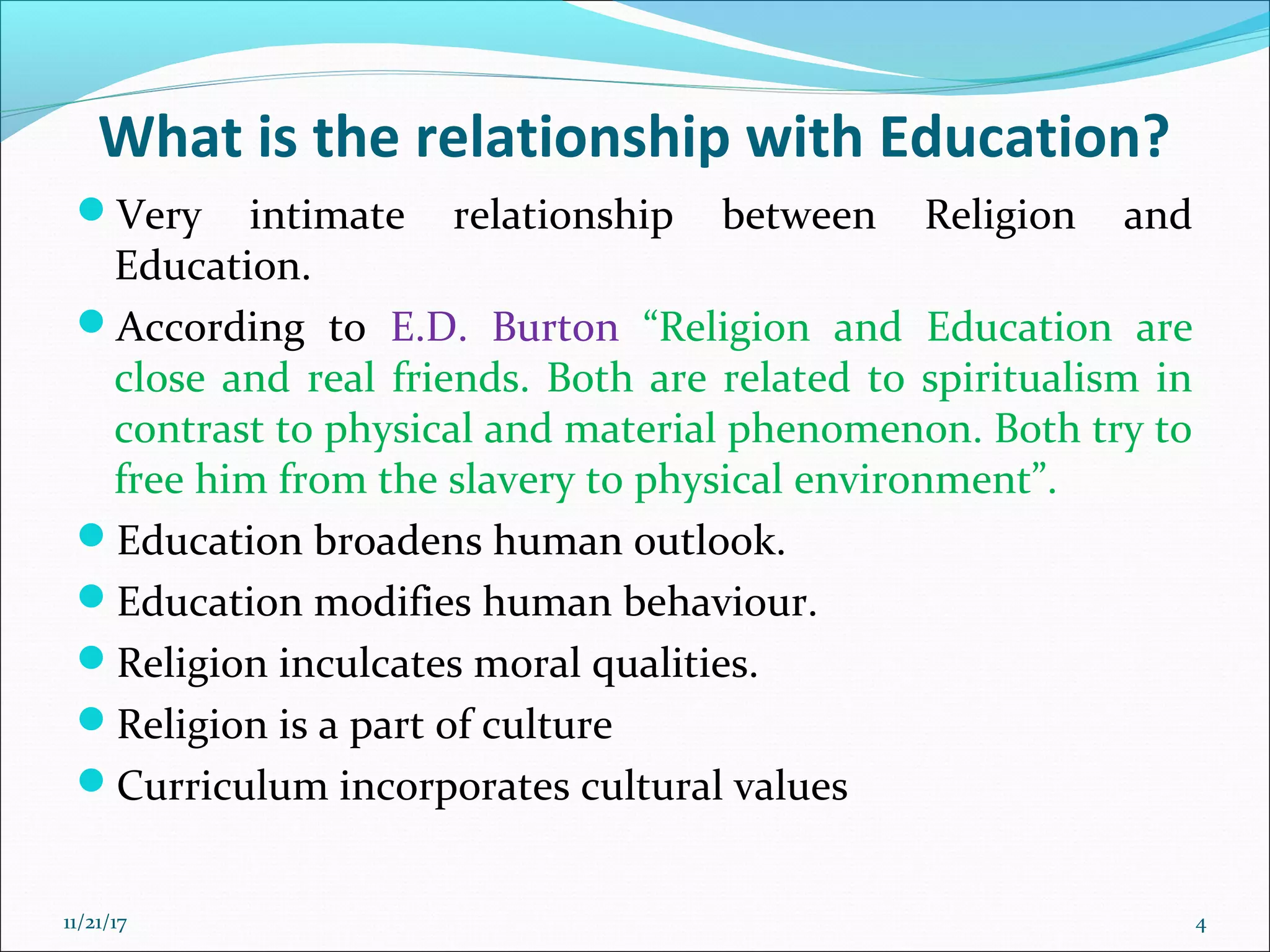 Religion: Meaning, Definitions and Its Relationship With Education ...
