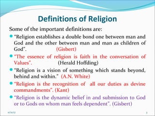 Religion: Meaning, Definitions and Its Relationship With Education ...