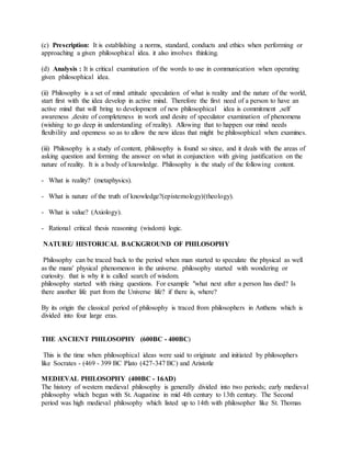 PHILOSOPHY AND RELIGION | DOCX