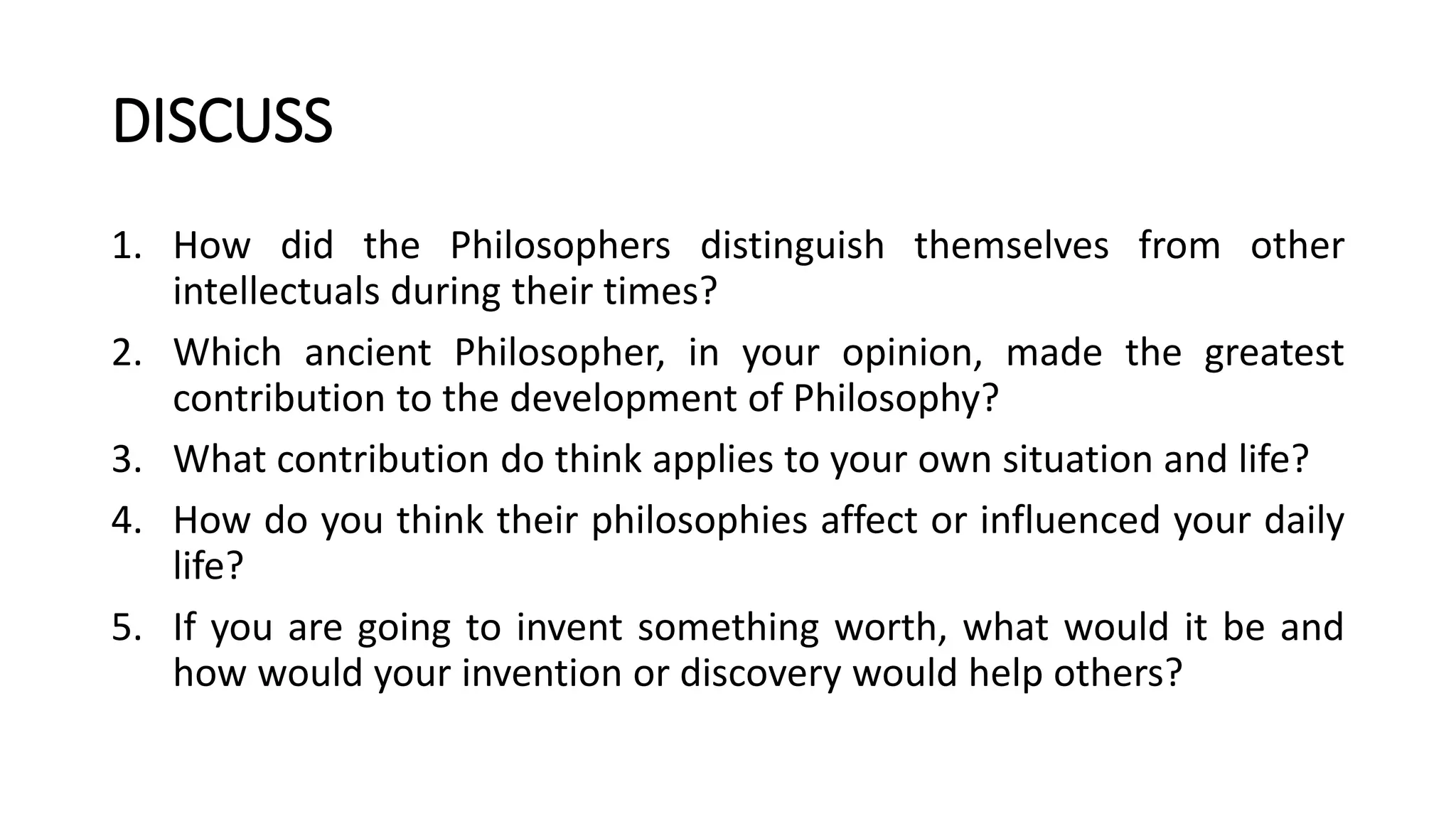 Philosophy | PPTX