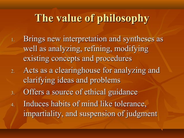 Philosophy PPT | PPT