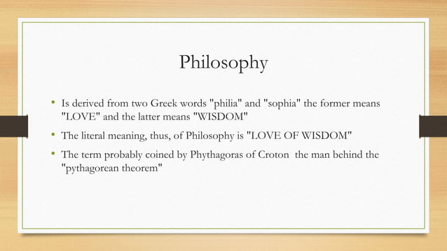 Philosophy | PPT