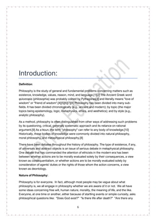 Philosophy | PDF