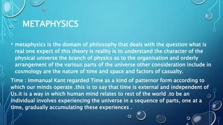 Philosophy & It's branches | PPTX