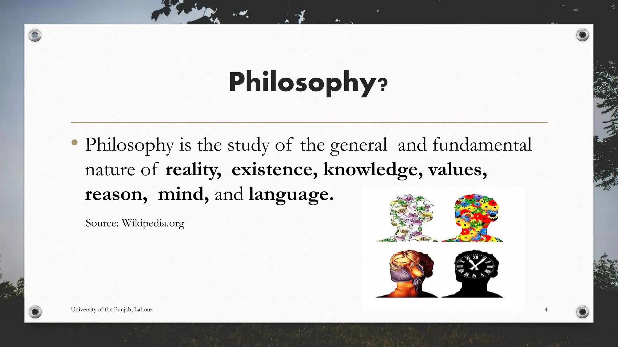 Introduction to Philosophy | PPTX