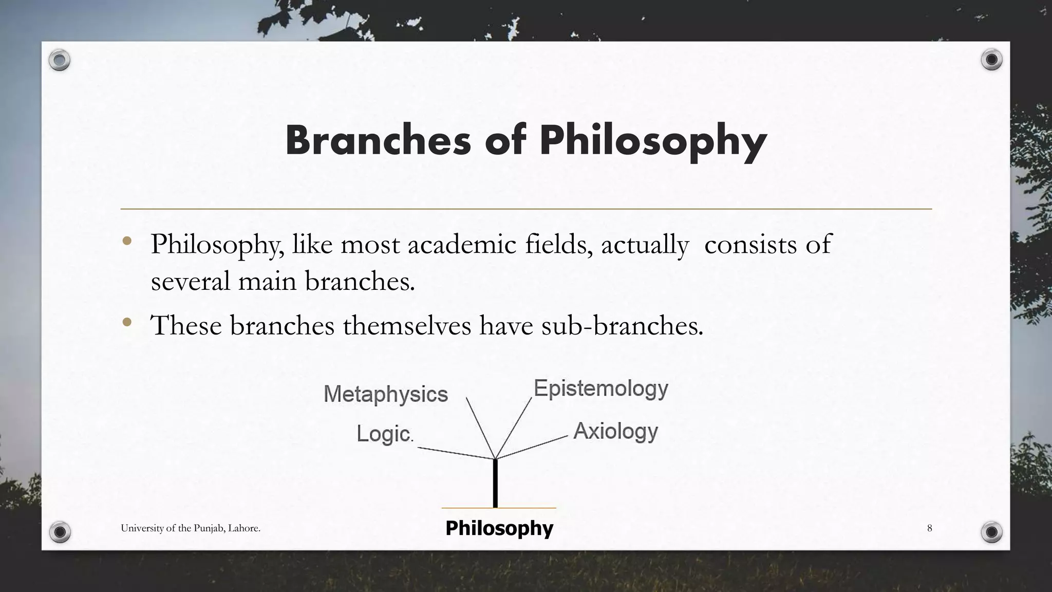 Introduction to Philosophy | PPTX