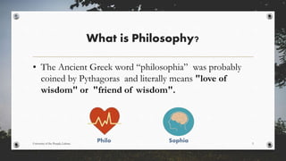 Introduction to Philosophy | PPTX