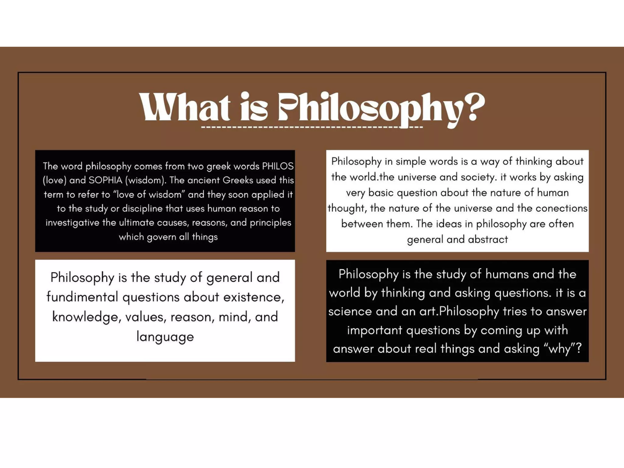 What Makes a Question Philosophical | PDF