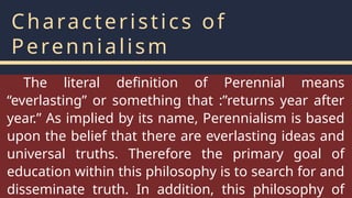 philosophical Theories of Education.pptx