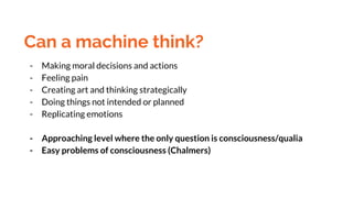 Philosophy of Artificial Intelligence | PDF