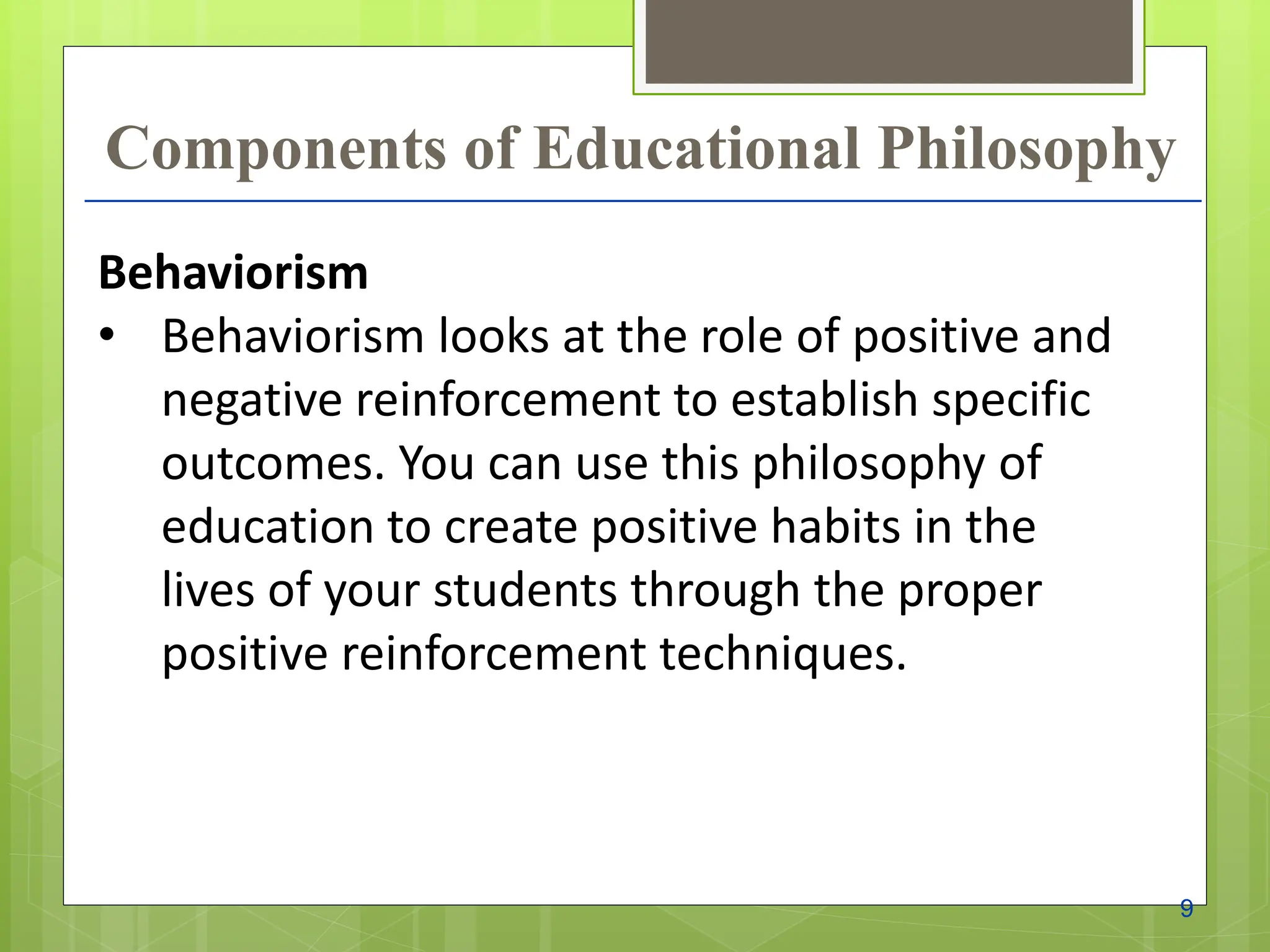 philosophy-of-education.pptx that not mine | PPTX