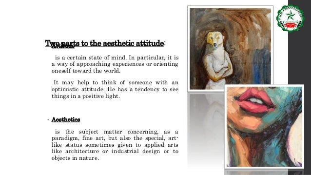 Philosophy - the aesthetic attitude and the sublime