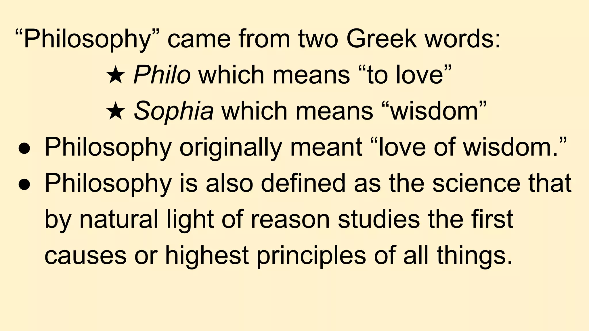 Philosophy | PPTX