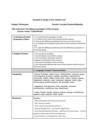 Philosophy aicle | PDF