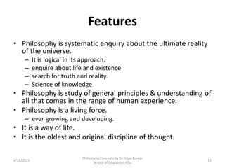 Philosophy and ethics of research basic concepts by dr vijay kumar ...