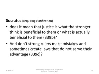 Philosophy and ethics of research basic concepts by dr vijay kumar ...