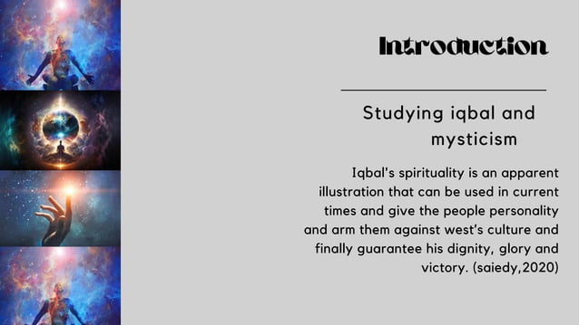 philosophy and iqbal an overview of his thoughts | PPT