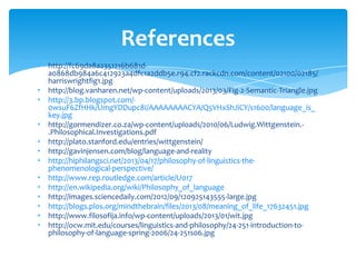 Philosophy and Linguistics | PPT