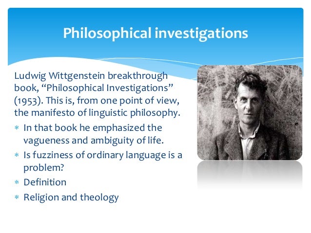 Philosophical Language