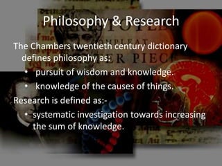 Philosophy and scientific method- GROUP 2 | PPTX