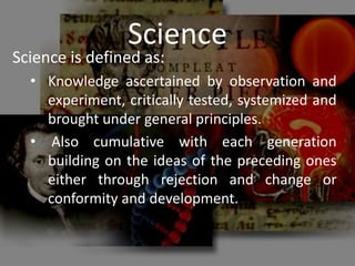 Philosophy and scientific method- GROUP 2 | PPTX