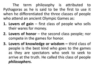 Introduction to Philosophy and the Human person | PPTX