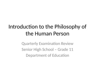 Philosophy_Exam_Presentation_power point | PPTX