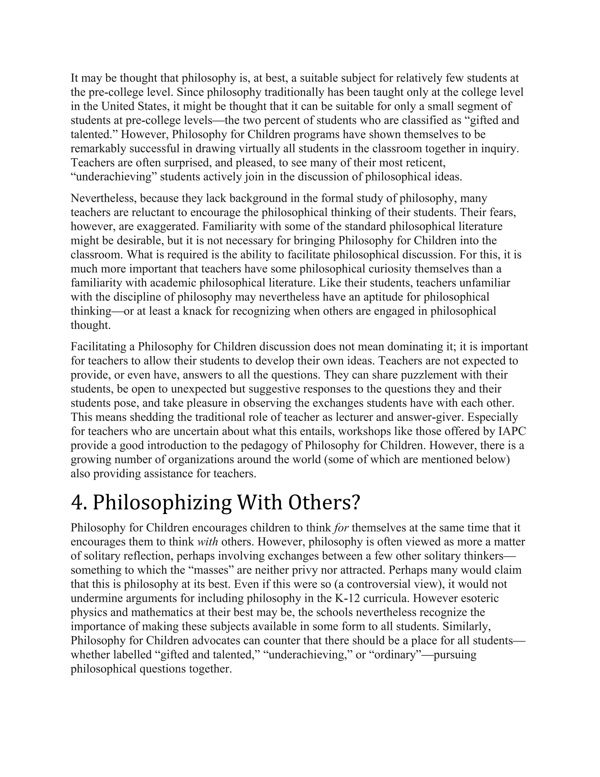 Philosophy for Children.docx