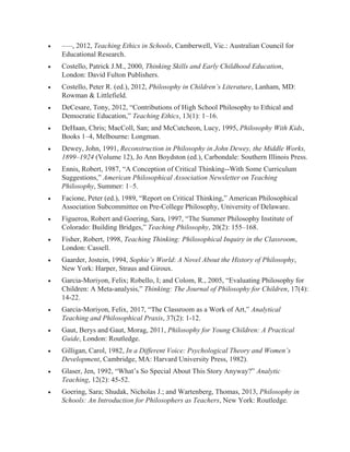 Philosophy for Children.docx