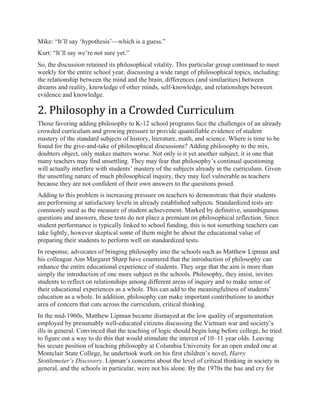 Philosophy for Children.docx