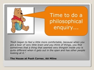 Philosophy for children (p4c) | PPT