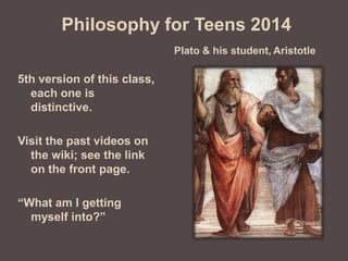 Philosophy for Teenagers | PPT