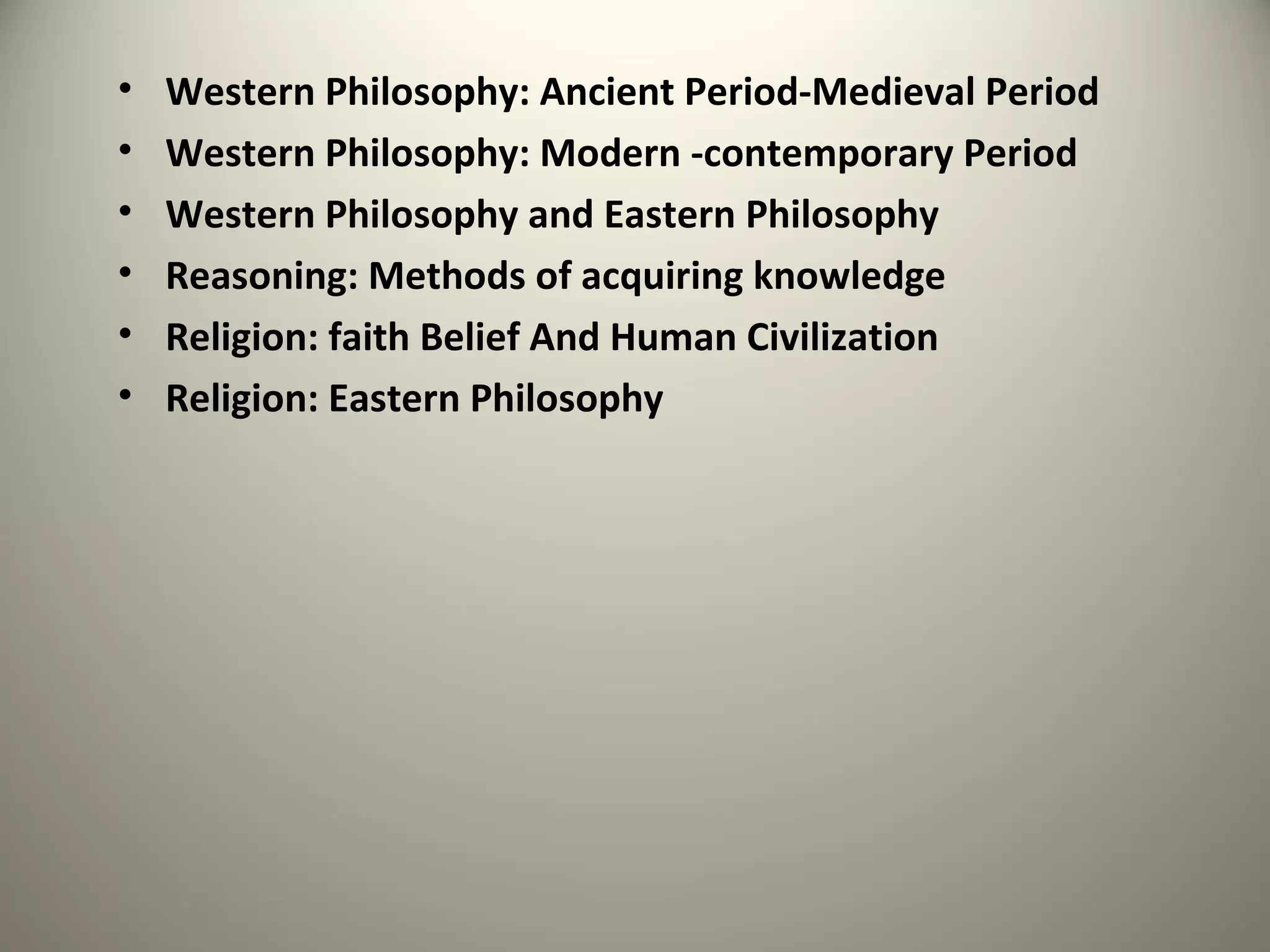 Philosophy history | PPT