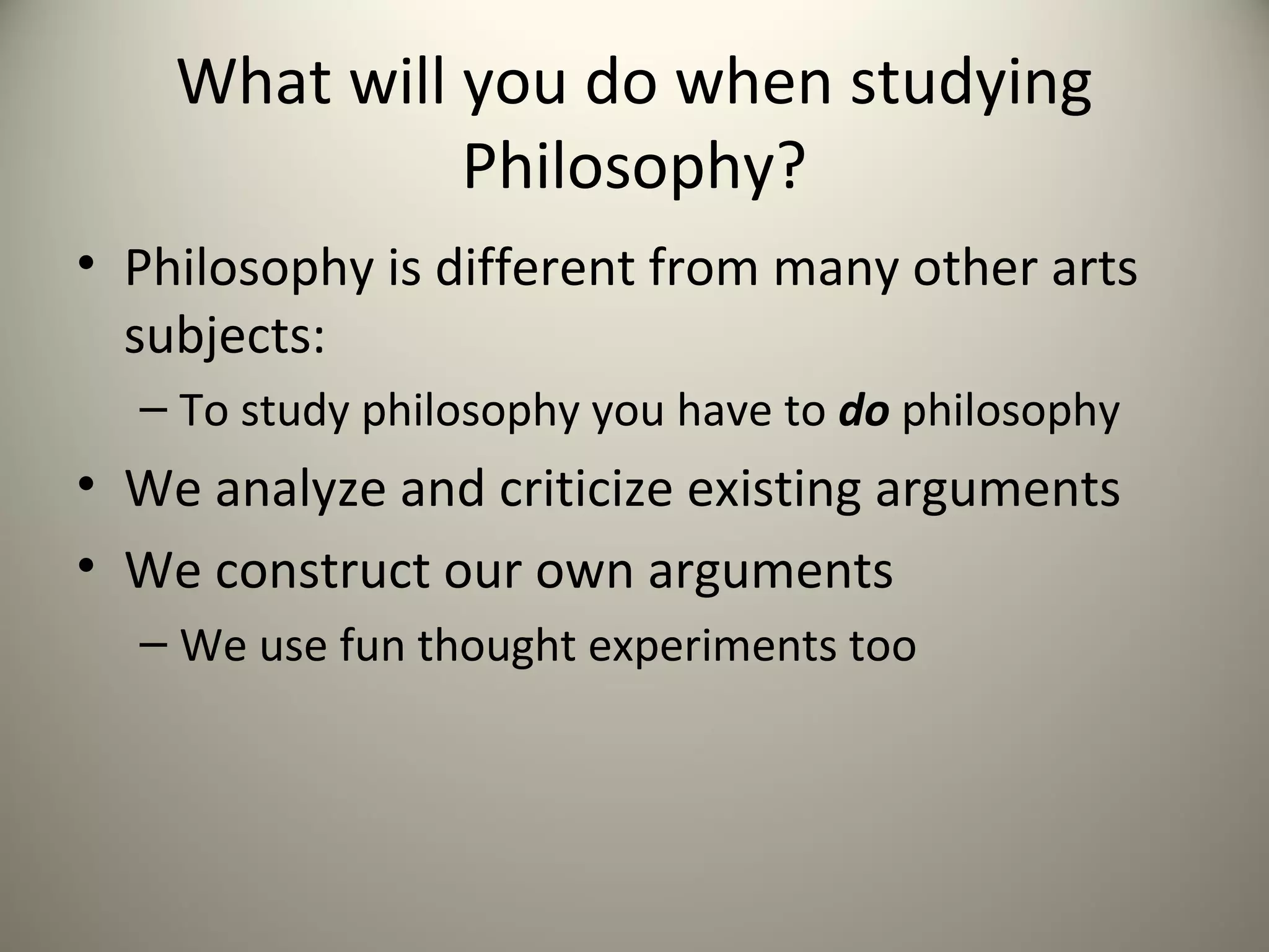 Philosophy history | PPT