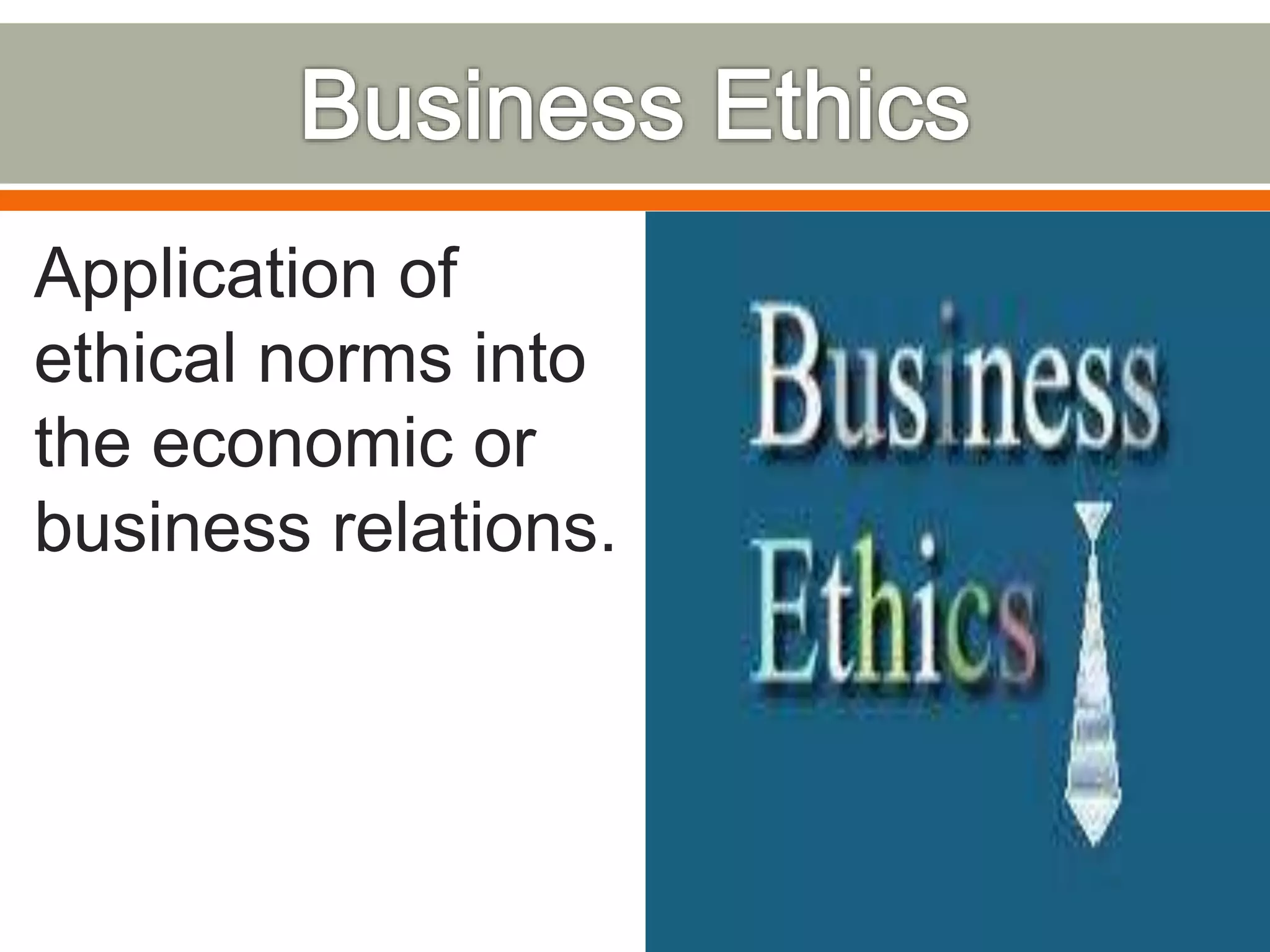 Philosophy in Business Ethics | PPTX