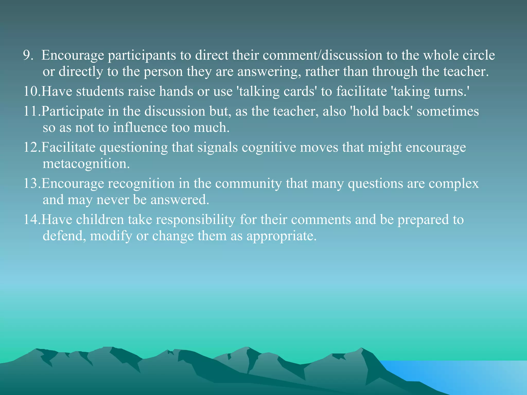 Philosophy In The Classroom | PPT