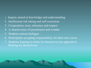 Philosophy In The Classroom | PPT