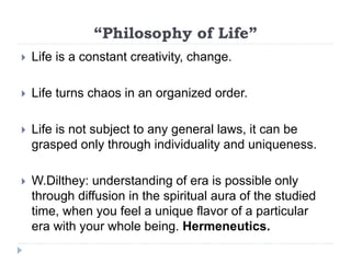 Philosophy in xix x xth centuries | PPTX