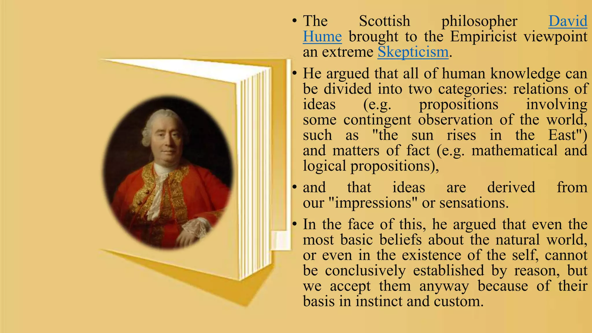 Empiricism and Rationalism | PPTX