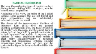 Empiricism and Rationalism | PPTX