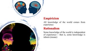 Empiricism and Rationalism | PPTX